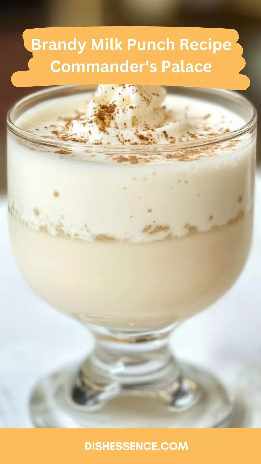 Brandy Milk Punch Recipe Commander's Palace – Dish Essence