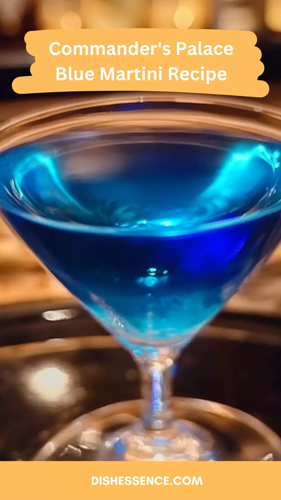 Commander's Palace Blue Martini Recipe – Dish Essence